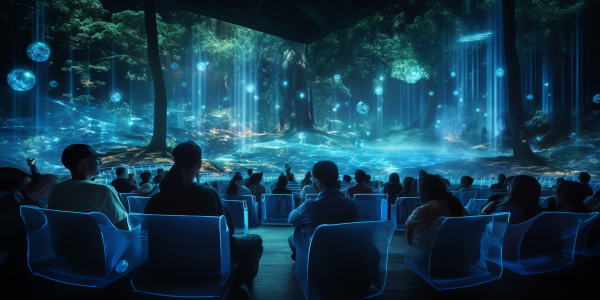 A real 3D cinema
